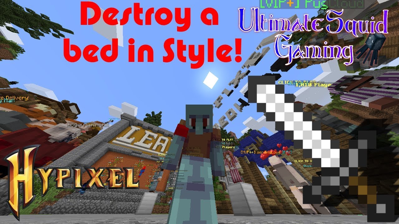 Destroy a bed in Style! 🤺🛏️ - (Hypixel Bedwars) - YouTube