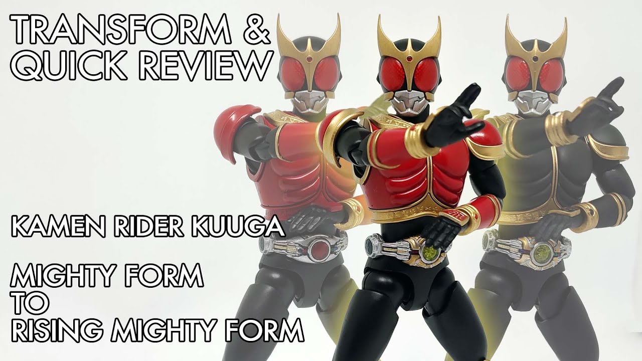[TRANFORM] Converting Figure-Rise Standard Kamen Rider Kuuga Mighty ...