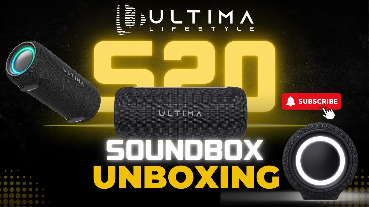 Best Portable Speaker in Nepal: Ultima S20 Soundbox - YouTube