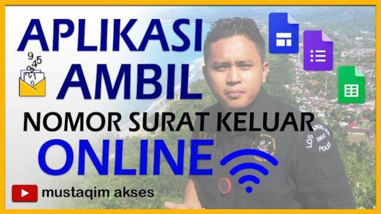 Membuat Aplikasi Ambil Nomor Surat Keluar Online Google site - YouTube