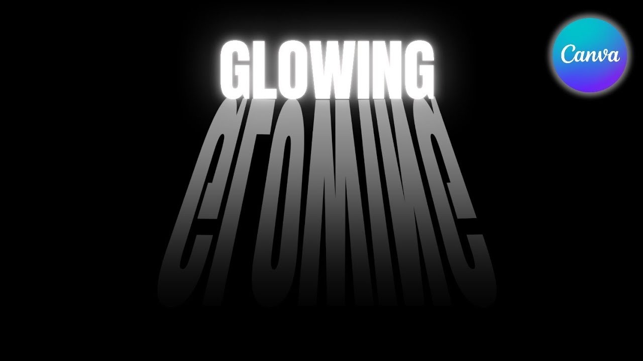 Perspective Shadow Text Effect Canva Tutorial - YouTube