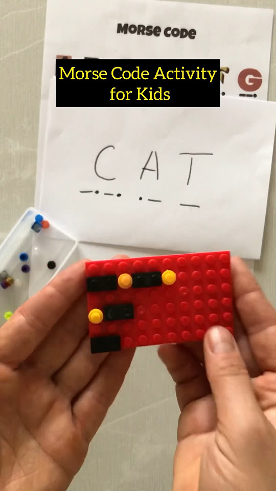 Morse Code for Kids: Encoding and Decoding Activities #morse #morsecode ...