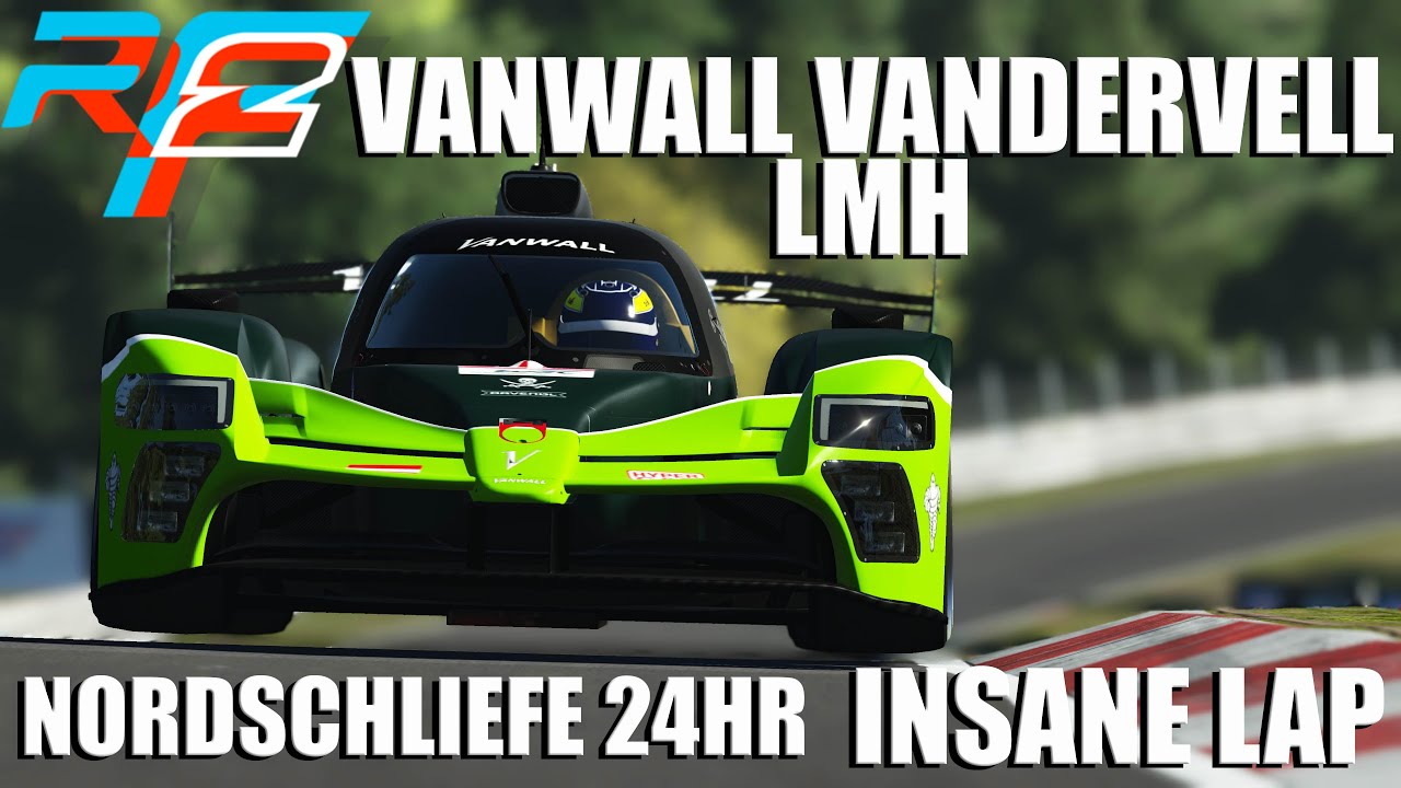Vanwall Vandervell LMH IS INSANE! | rFactor 2 | On-Board lap Of ...