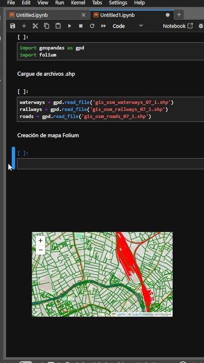 Visualiza geodatos con python y geopandas. #geodatos #geopandas #mapas ...