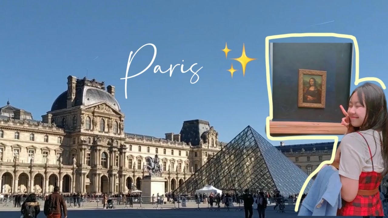 Paris Vlog！Touring Louvre, Eiffel Tower, Paris Aquarium - YouTube