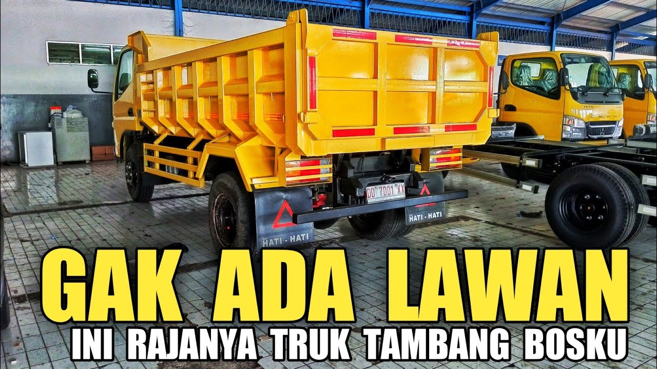 Dump Truck Mitsubishi Canter 6 Roda FESHDX | RAJANYA PERTAMBANGAN # ...