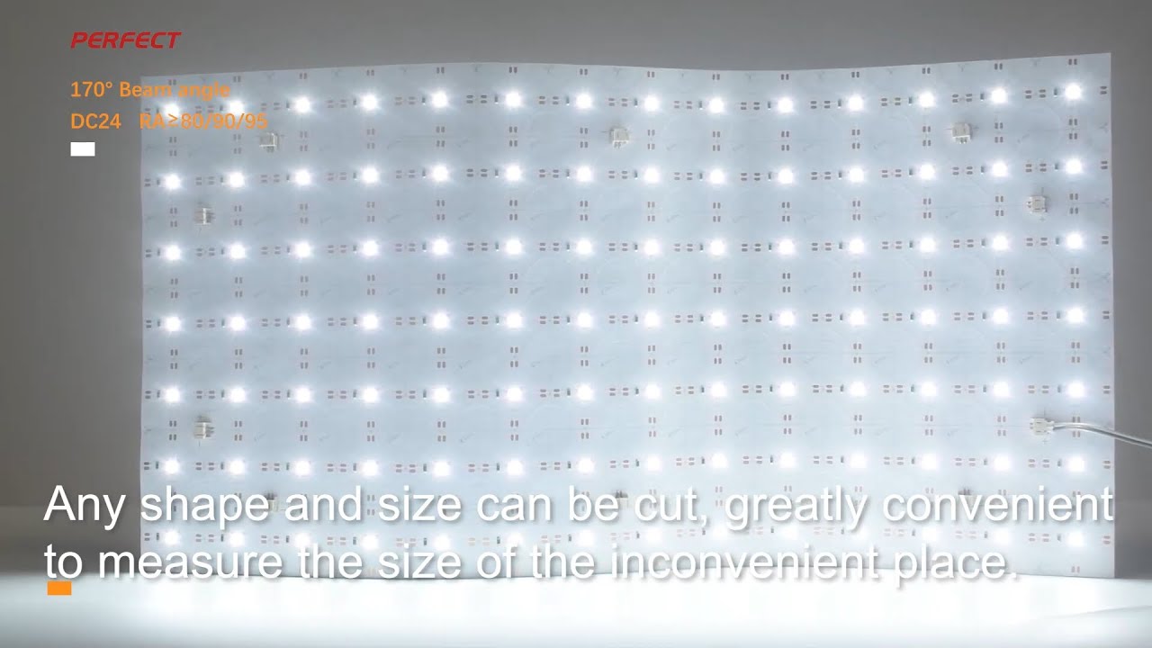 500*250mm quality LED sheet SMD2835 bright Panel Flexible Cuttable ...