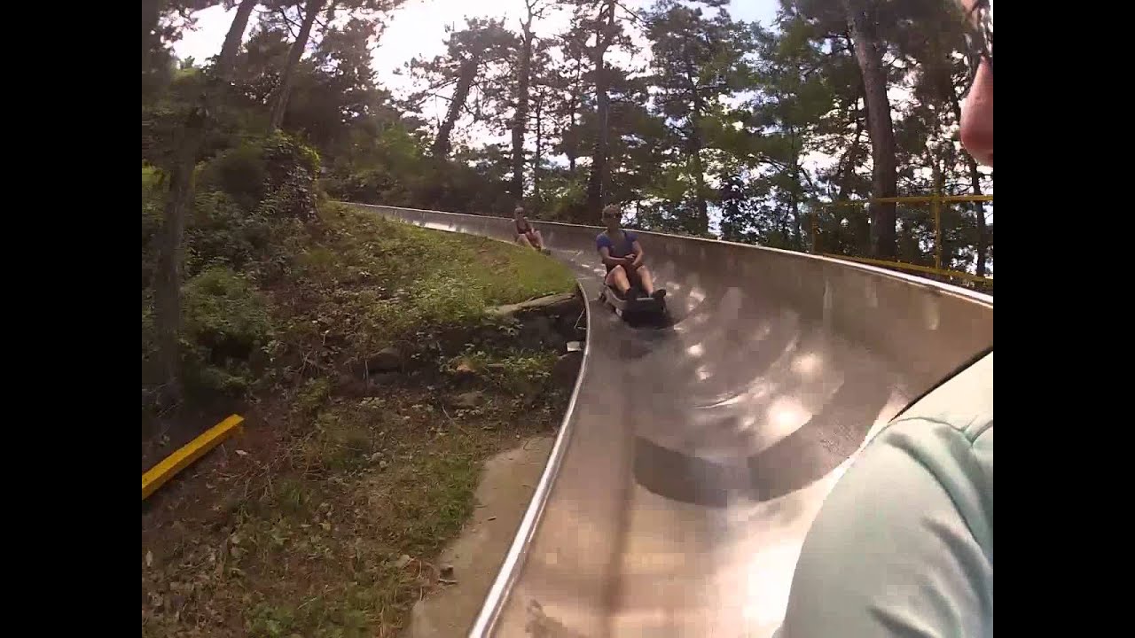 Great Wall of China Alpine Slide - YouTube