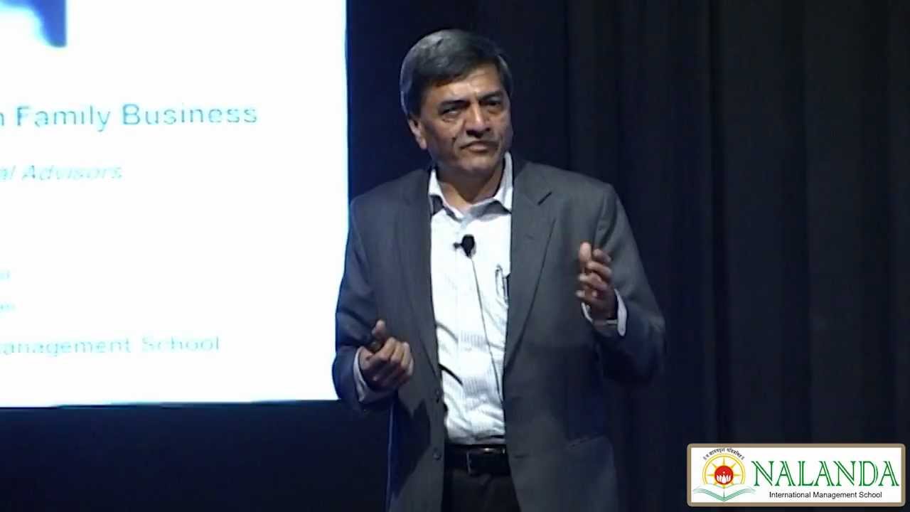 Introduction to Family Managed Business by Prof.D.D.Patel - YouTube