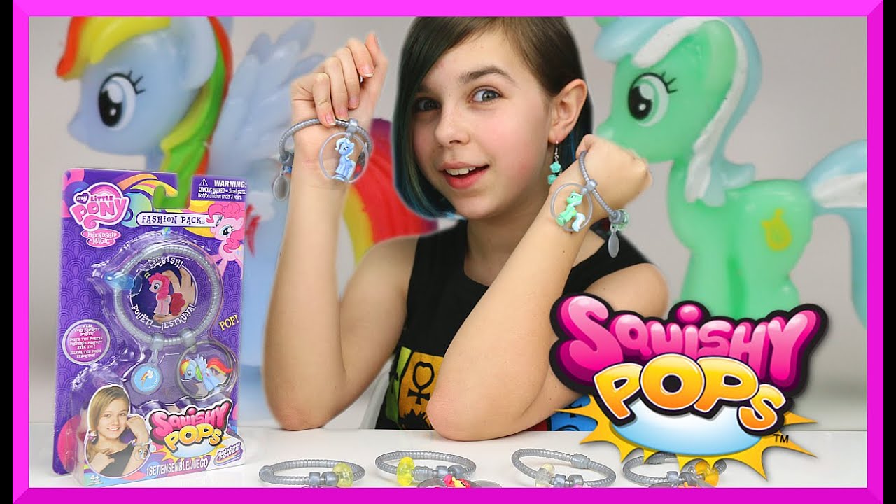 My Little Pony Squishy POPS Fashion Pack Series 2 Review - YouTube