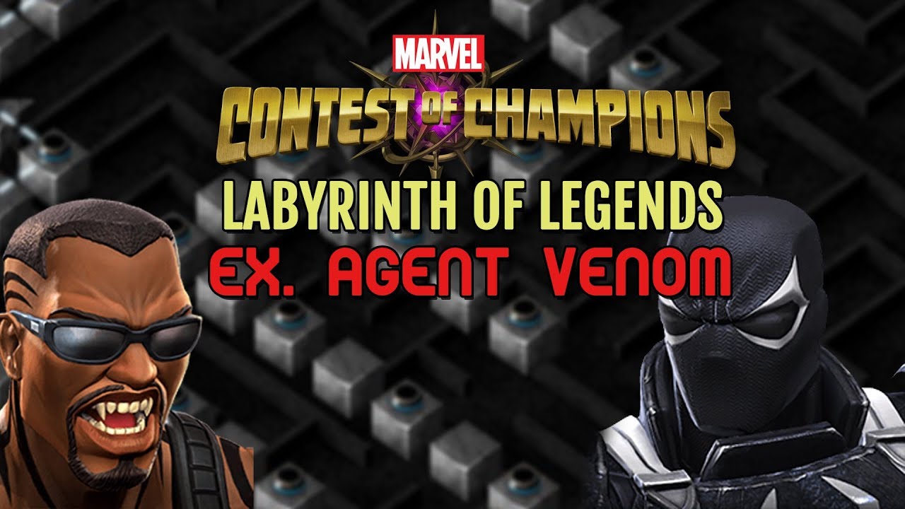 MCoC Labyrinth of Legends - EX. Agent Venom - YouTube