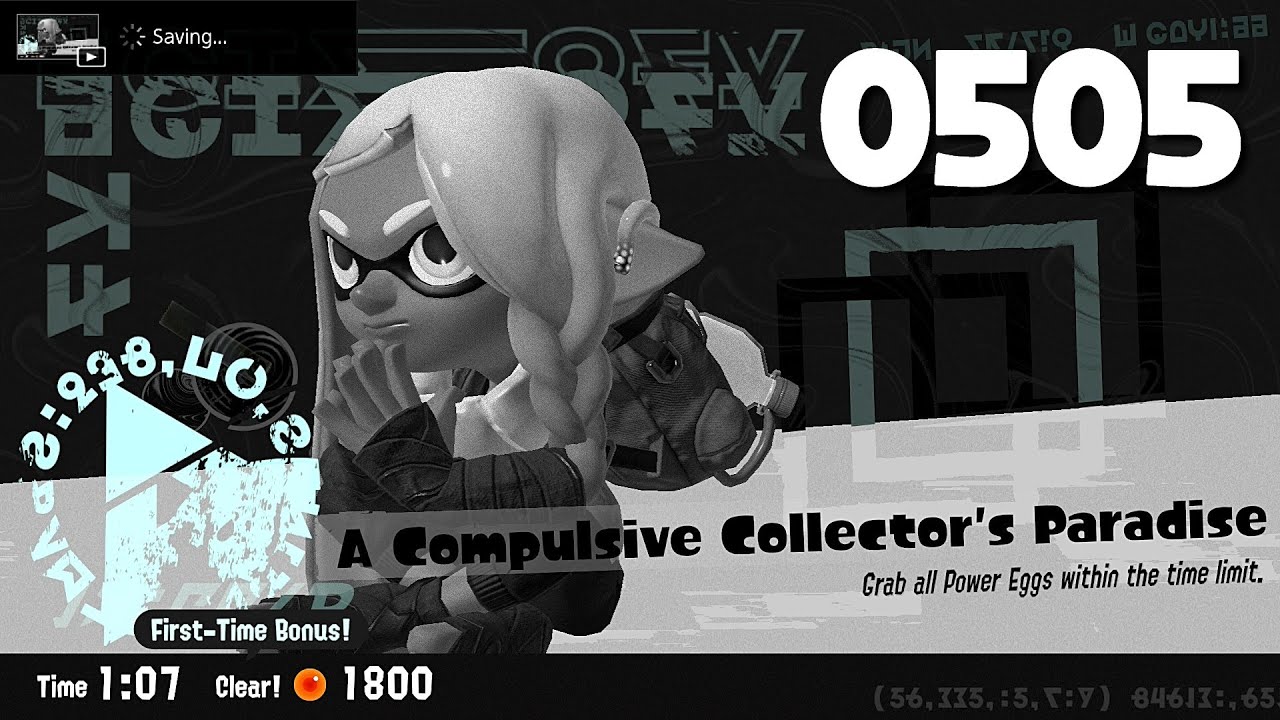 0505: A COMPULSIVE COLLECTOR | SPLATOON 3 - ALTERNA - STORY MODE ...