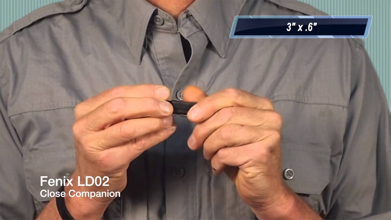 Fenix LD02 Flashlight Studio Preview from FenixLighting.com - YouTube