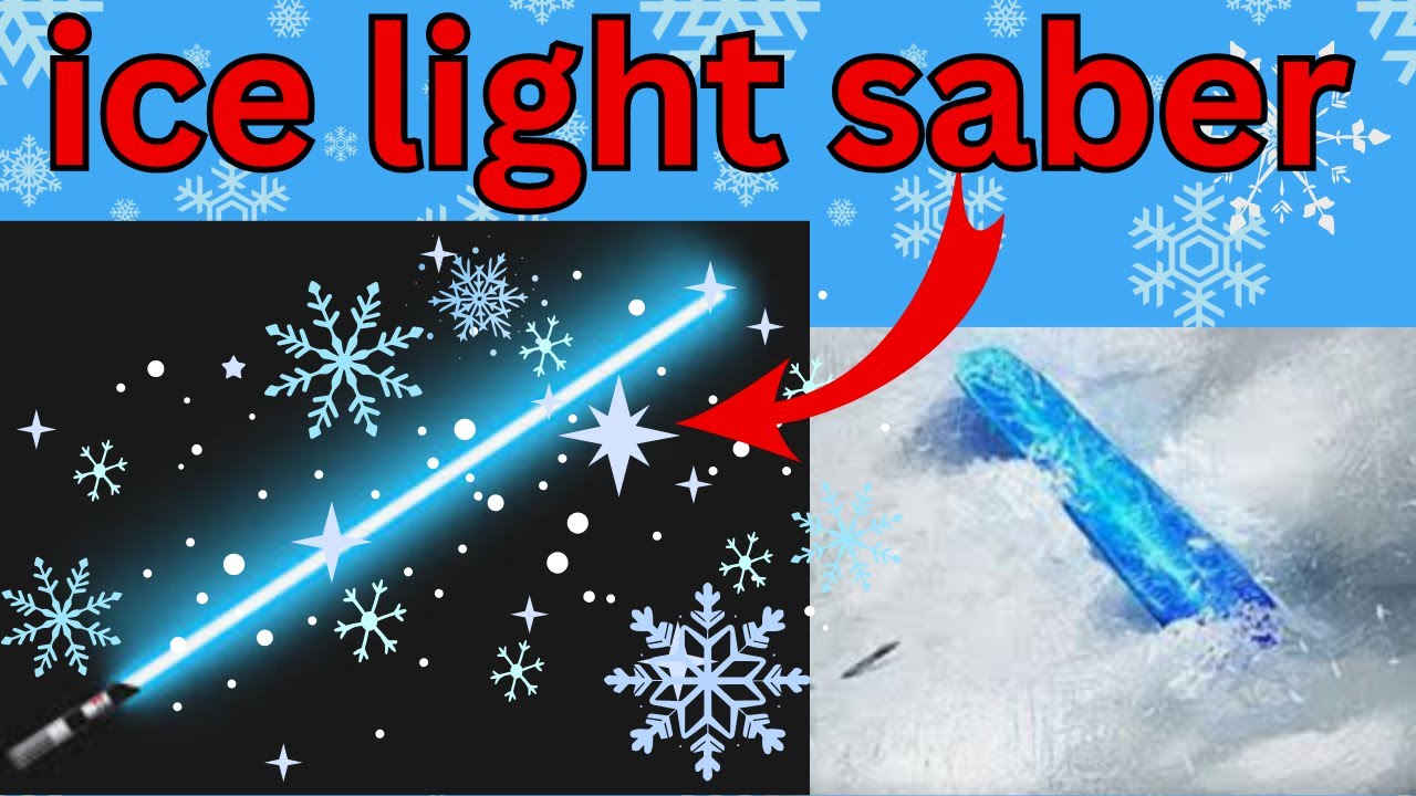 ICE LIGHTSABER star wars #lightsaber #starwars #starwarsbattlefront2 # ...