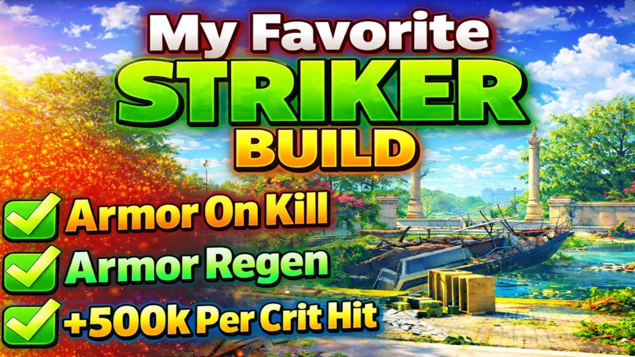 Best Striker Build!!! (Clear Everything in The Game) - YouTube