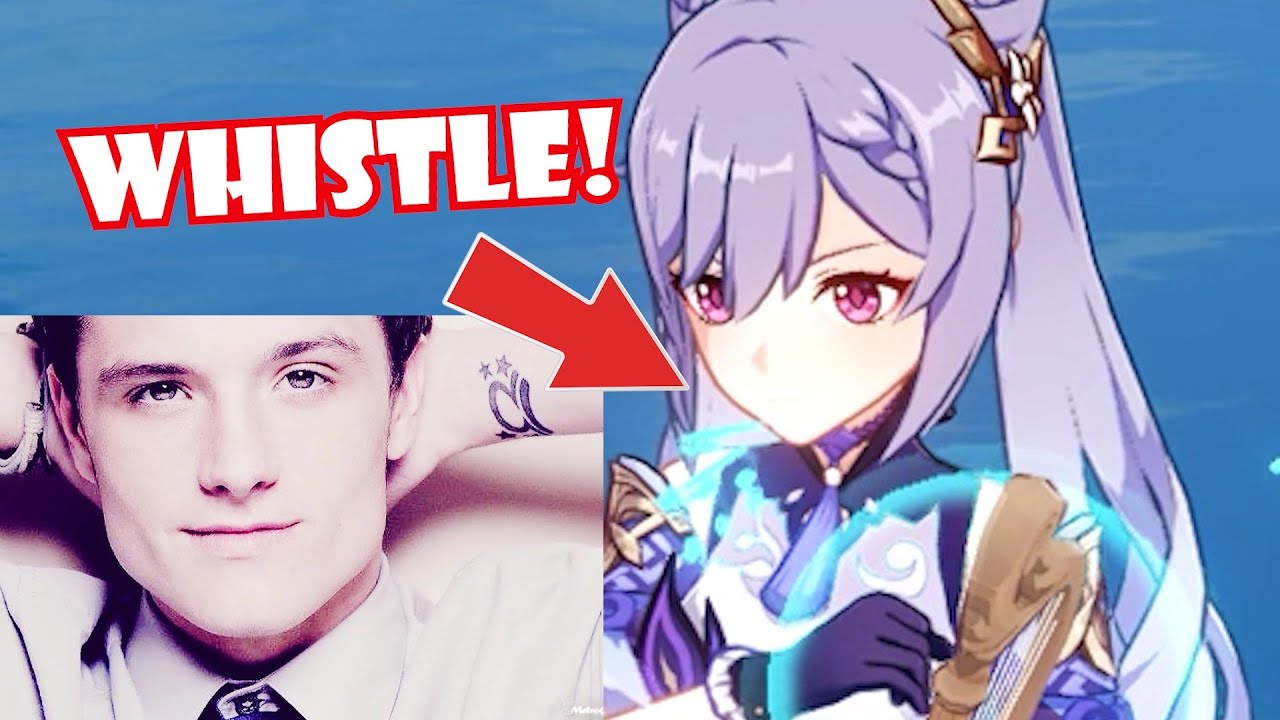 Whistle - Flo Rida / Josh Hutcherson Whistle Meme (Genshin Lyre Cover ...