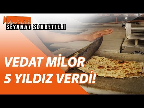 VEDAT MİLOR 5 YILDIZ VERDİ!(Kastamonu Etli Ekmek ve Pastırması)