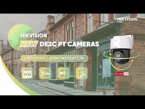 Hikvision New DE2C PT Cameras Unboxing & Demonstration