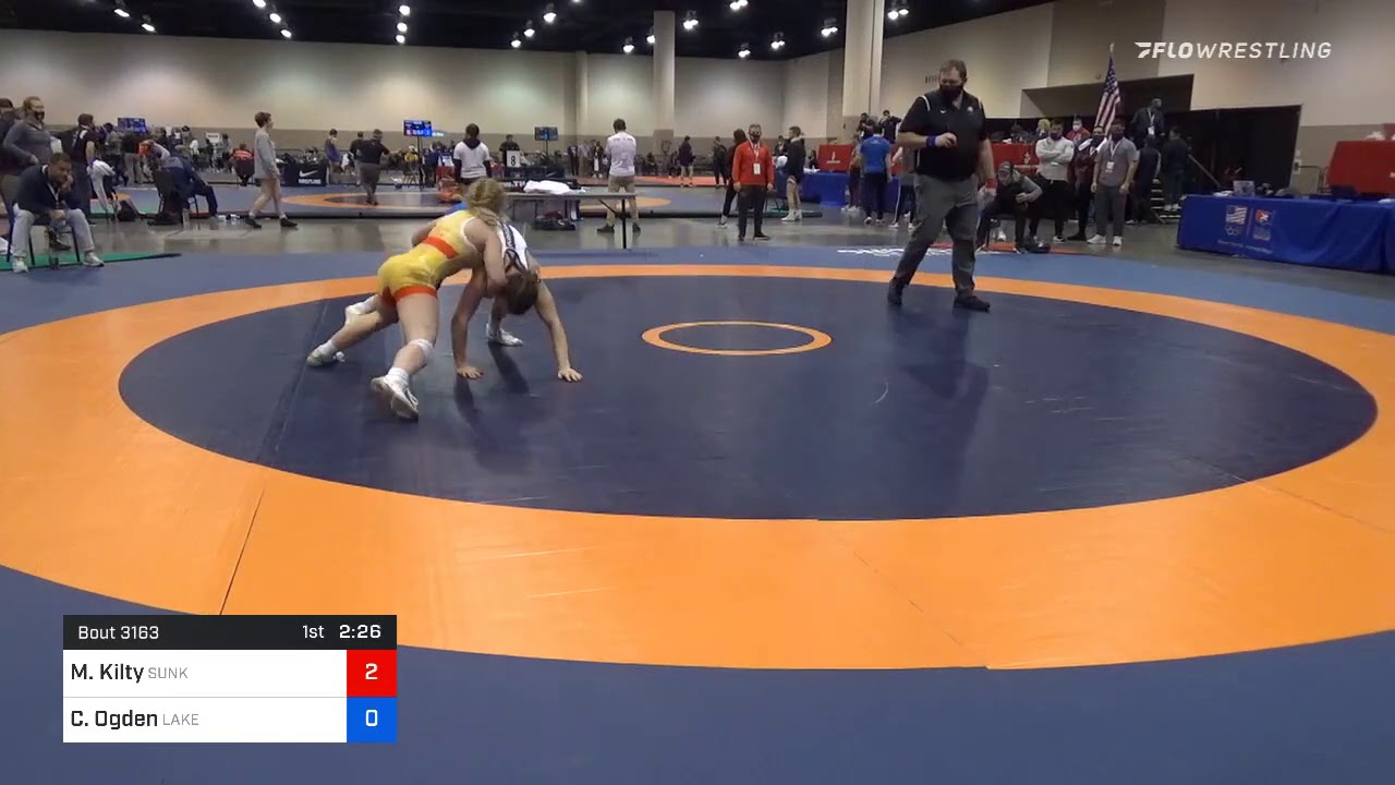 62 Kg Semifinal Macey Kilty Sunkist Kids Wrestling Academy Vs Chloe ...