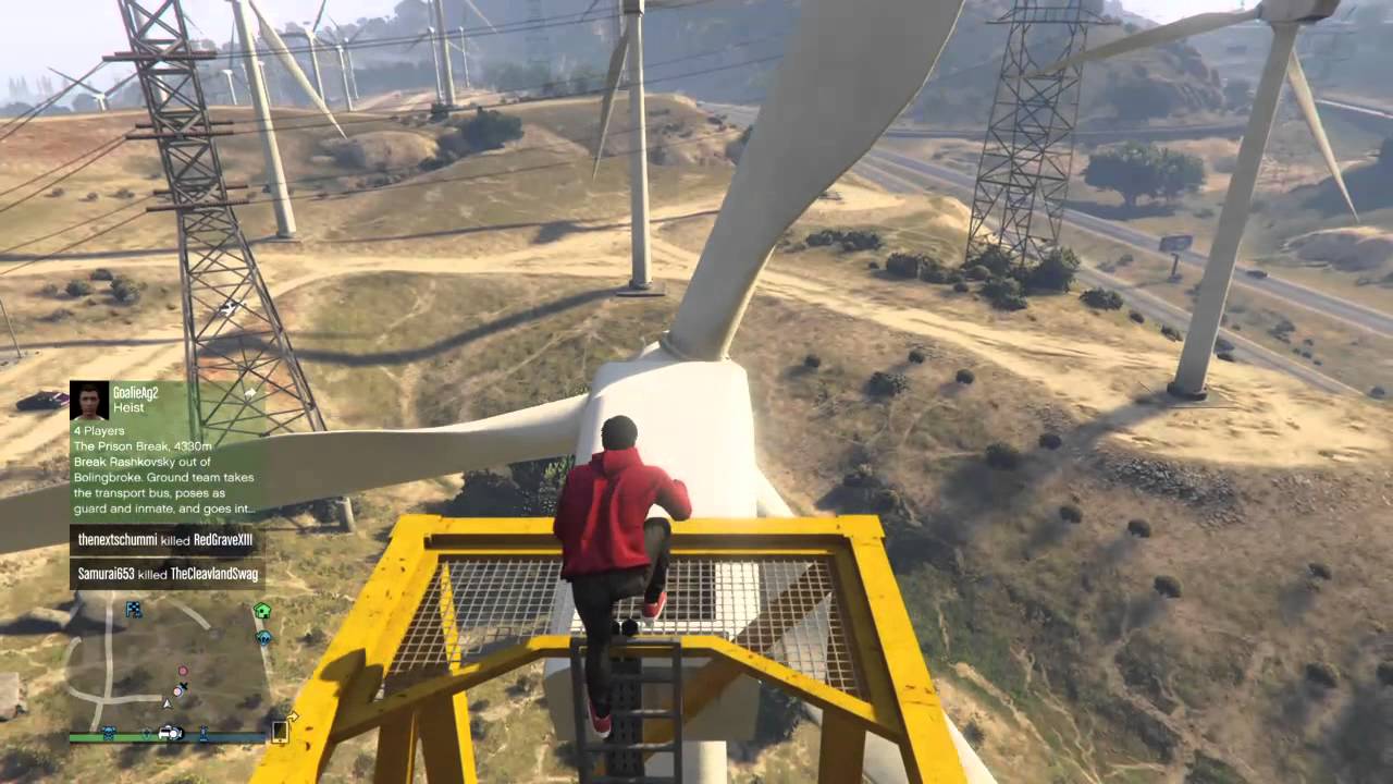 Windmill Launch - Grand Theft Auto V - YouTube