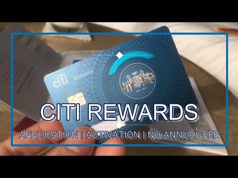 Citi Bank Rewards Card | Online Application | Unboxing | No Annual Fee Forever