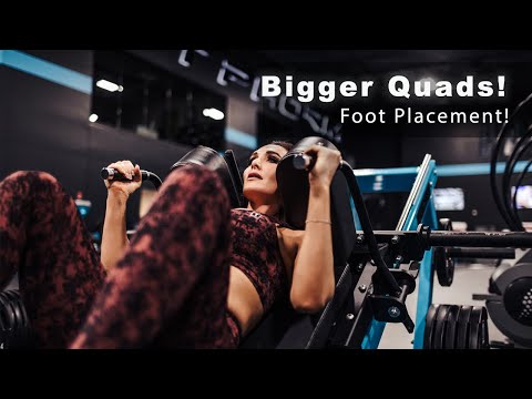 Bigger Quads | Full Quad Workout & Foot Placment