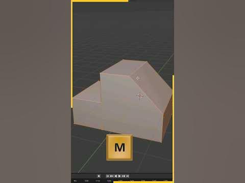 Blender Tip: merger vertices. #design #blender #blender3d #blendertutorial #3danimation - YouTube