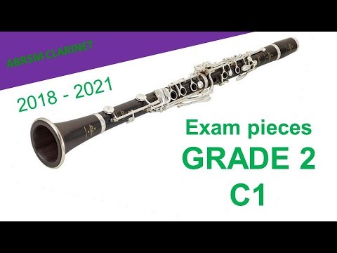 Clarinet ABRSM Grade 2 2018-2021, C1: Friedrich Demnitz’s Tenuto Study ...