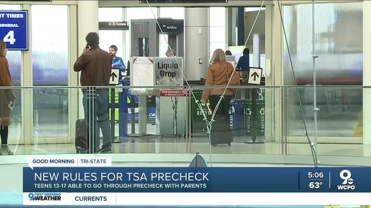 TSA makes it easier for teens and parents to get through security - YouTube