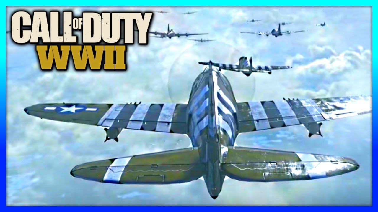 TAKING TO THE AIR ★ Call Of Duty WW2 Campaign ★ Part 9 - YouTube