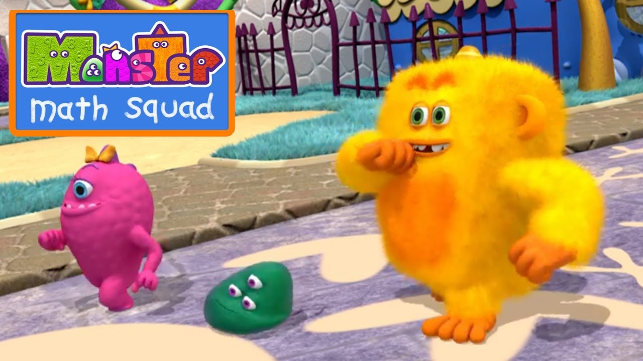 Videos For Kids | Monster Math Squad | FULL EPISODE | Woofie Goes ...