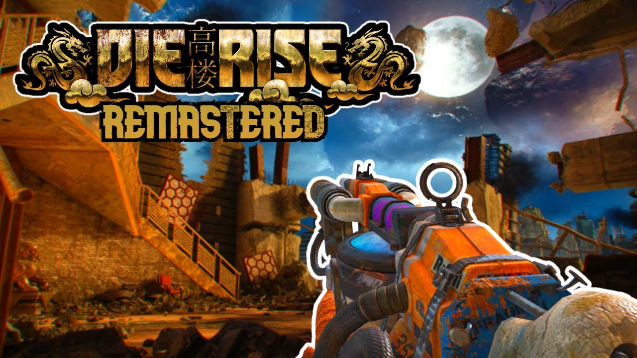 DIE RISE REMASTERED IN BLACK OPS 3 ZOMBIES - YouTube