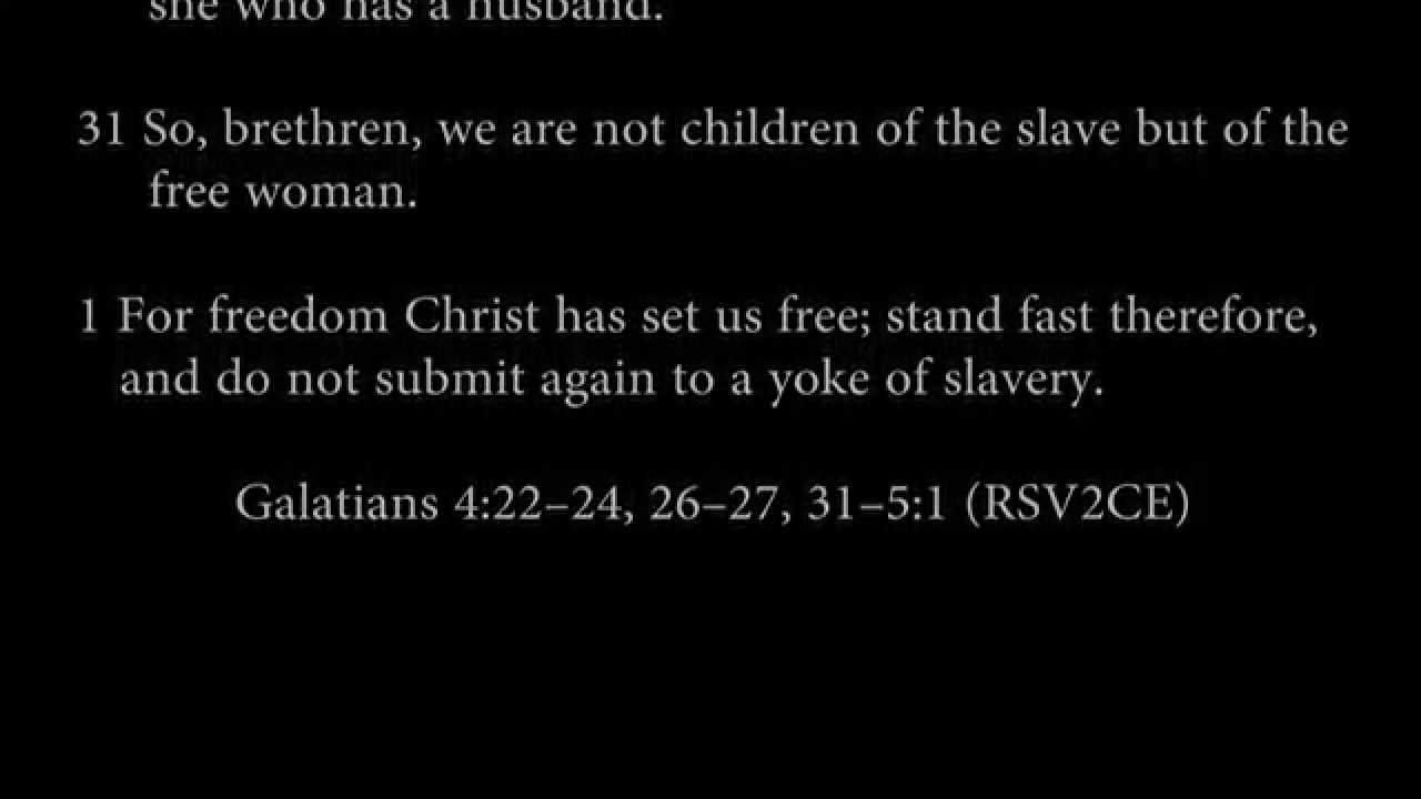 Galatians 4 22 24 26 27 31 5 1 YouTube galatians-4-22-24-26-27-31-5-1-youtube