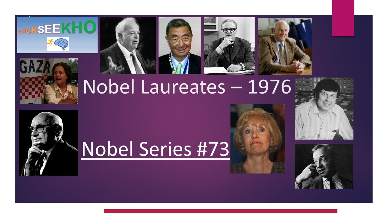 Nobel Laureates/Nobel Prize Winners Series/Famous Personalities/Famous ...