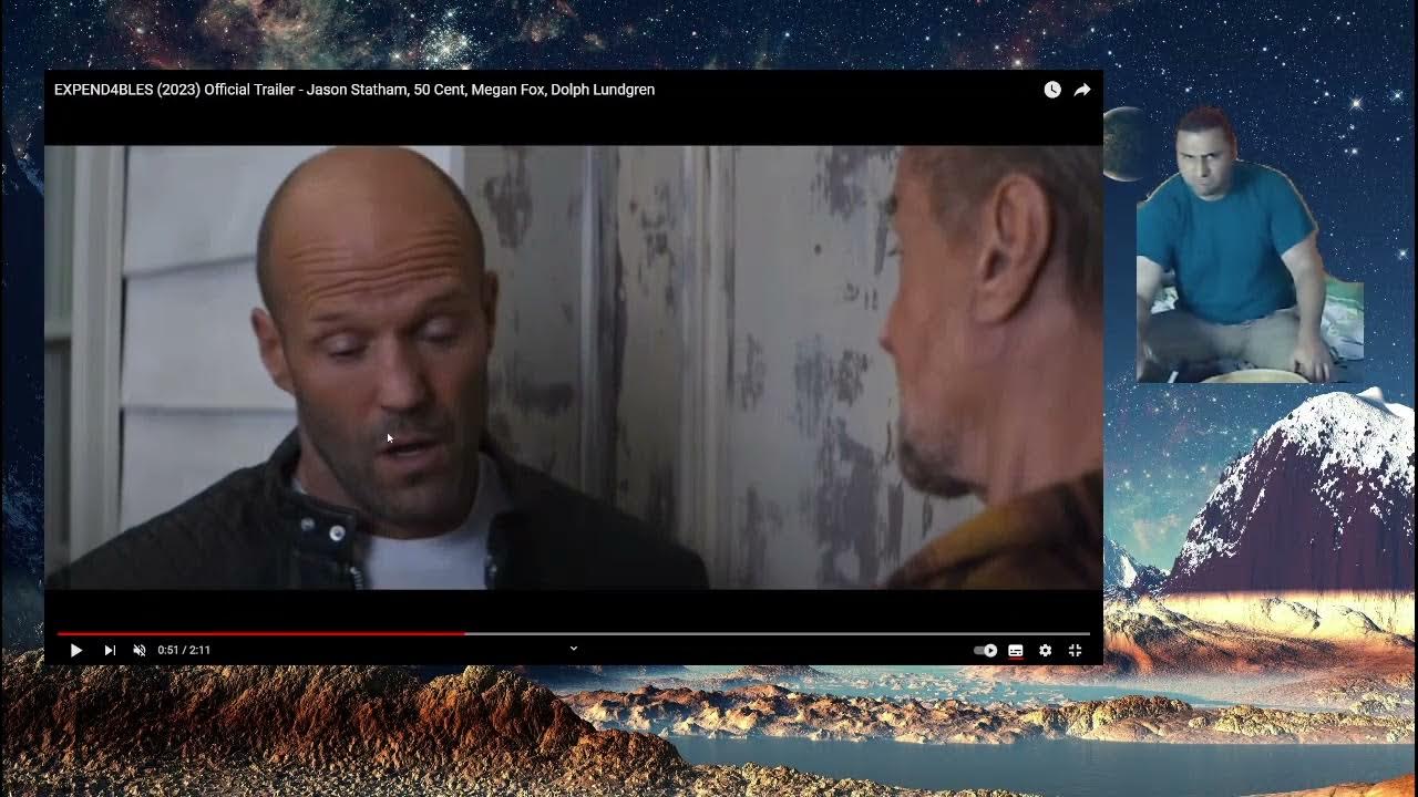 EXPEND4BLES (2023) Official Trailer - Jason Statham, 50 Cent, Megan Fox, Dolph Lundgren reaction ...