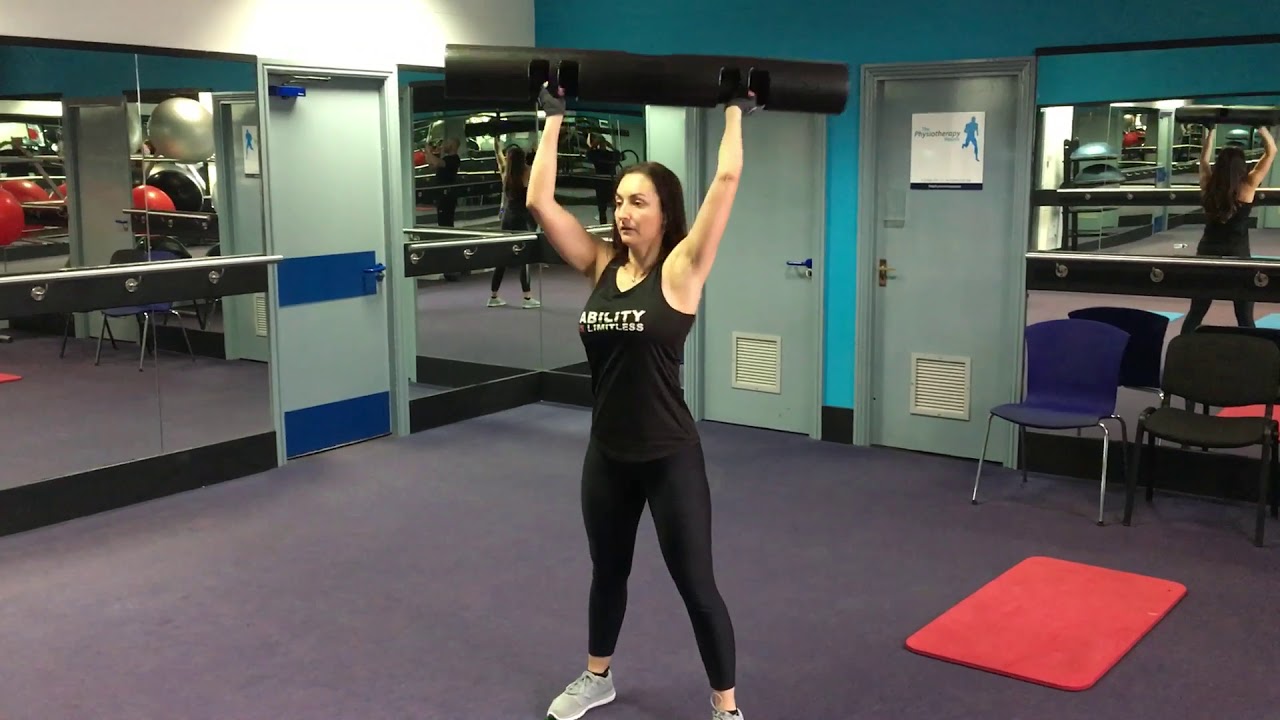 VIPR Squat swings - YouTube