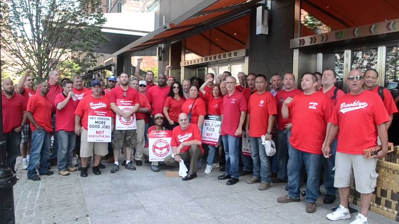 CWA 1101 and others doing who are we at Conrad Hotel NYC - YouTube