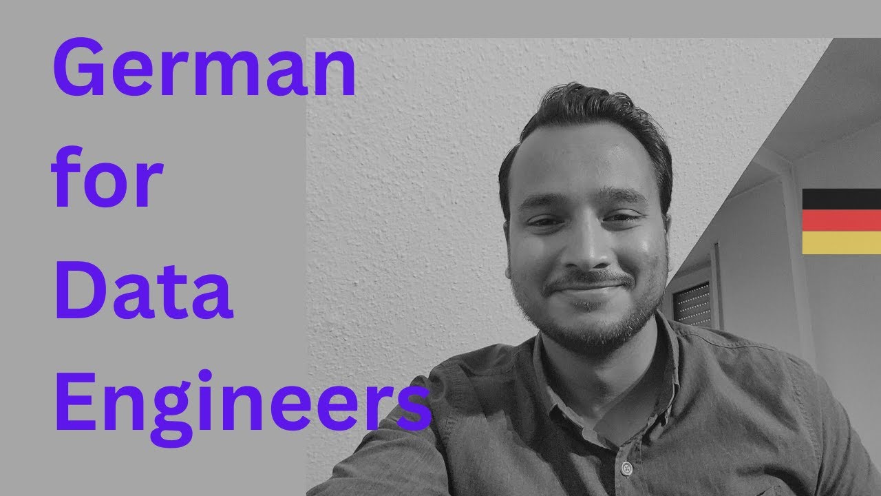 How should Data Engineers learn German? | German A2 Level - YouTube