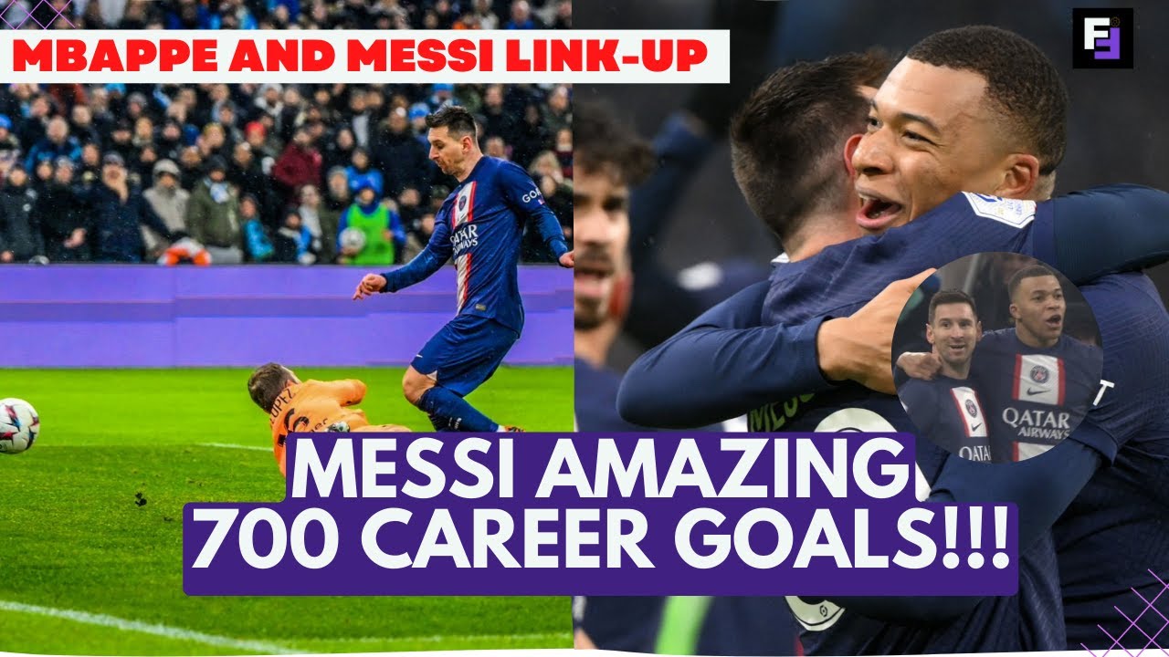 Lionel Messi Scored AMAZING 700 Career Goals vs Marseille - Messi ...