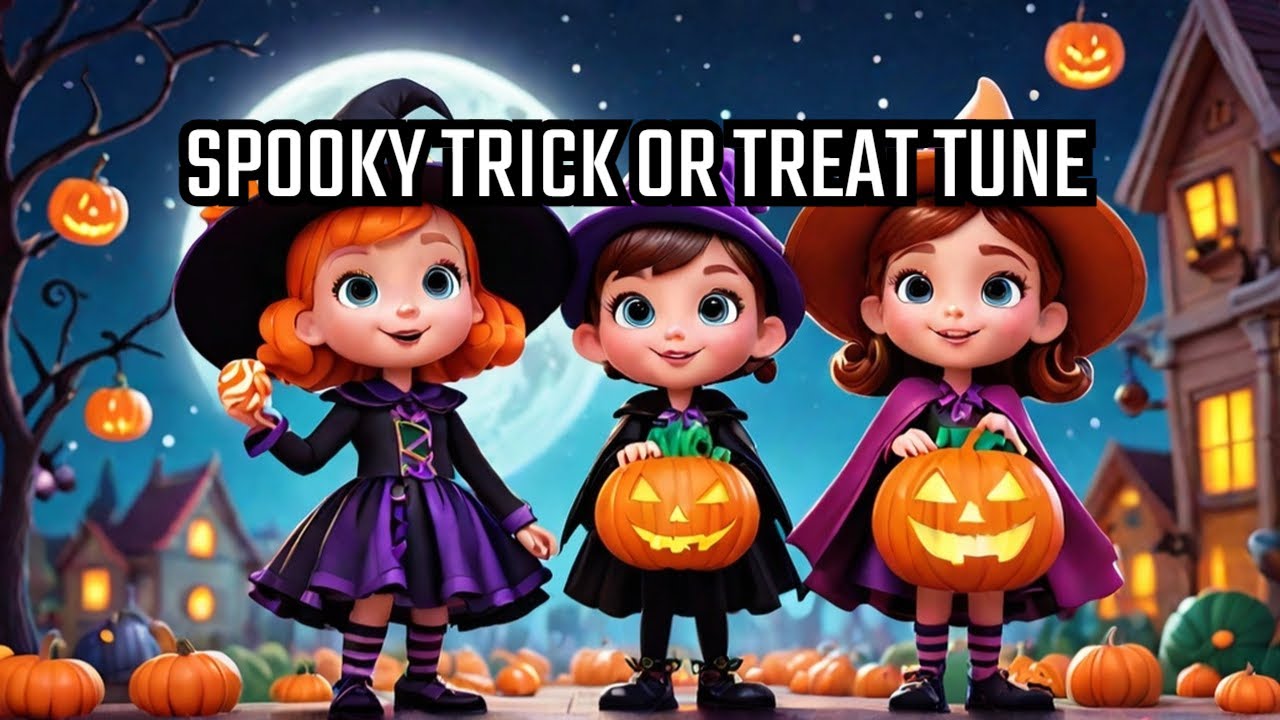 KIDS LOVE This Spooky Trick or Treat SONG for Halloween! - YouTube Music