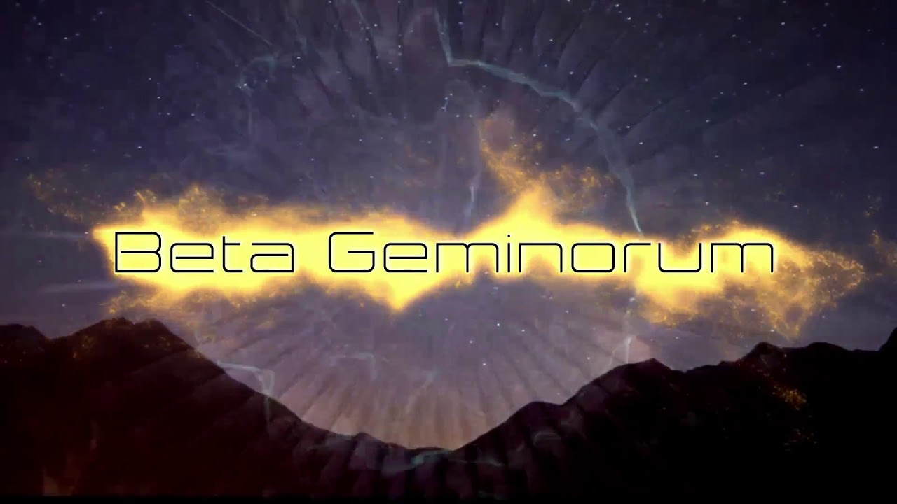 01 Beta Geminorum - YouTube