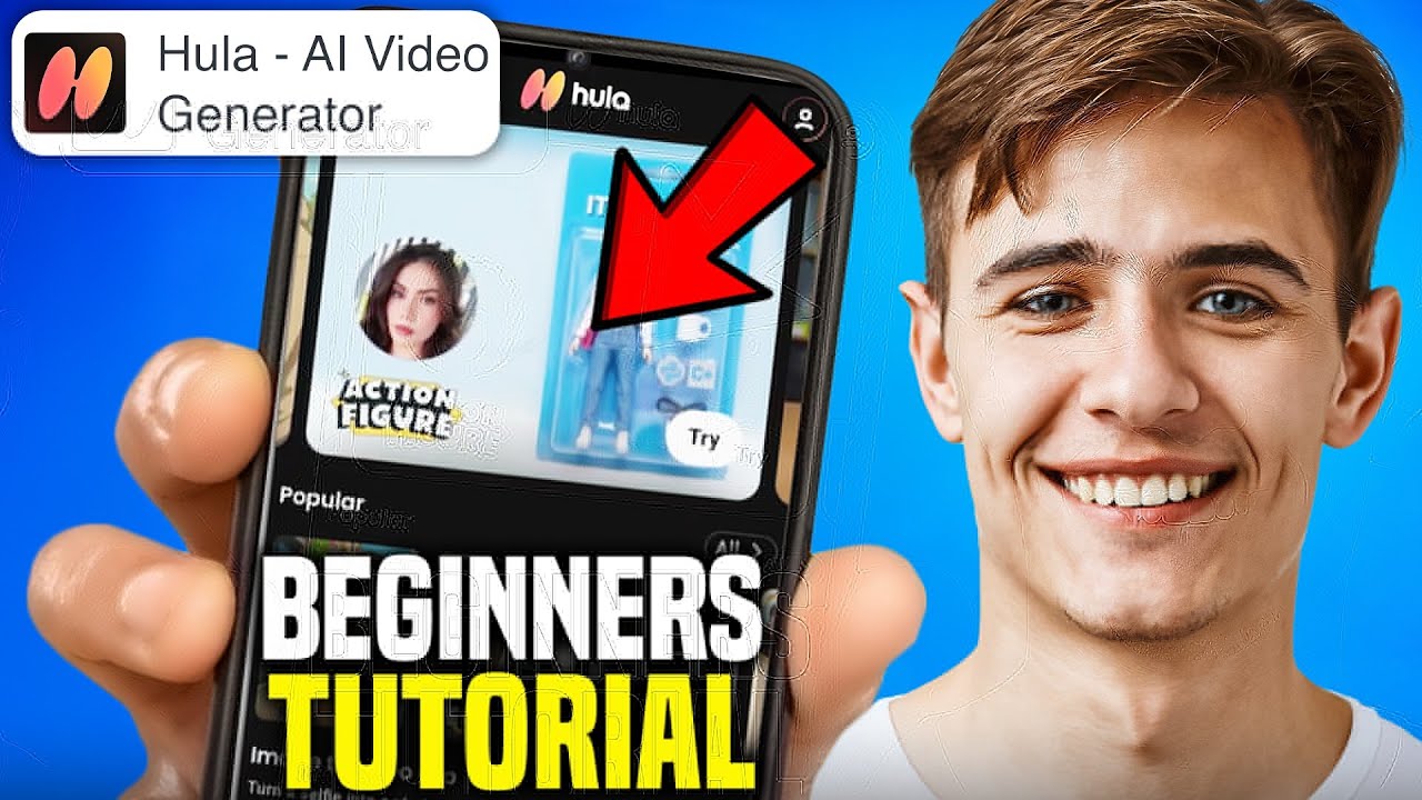 How To Use Hula App: AI Video Generator (Full guide) - YouTube