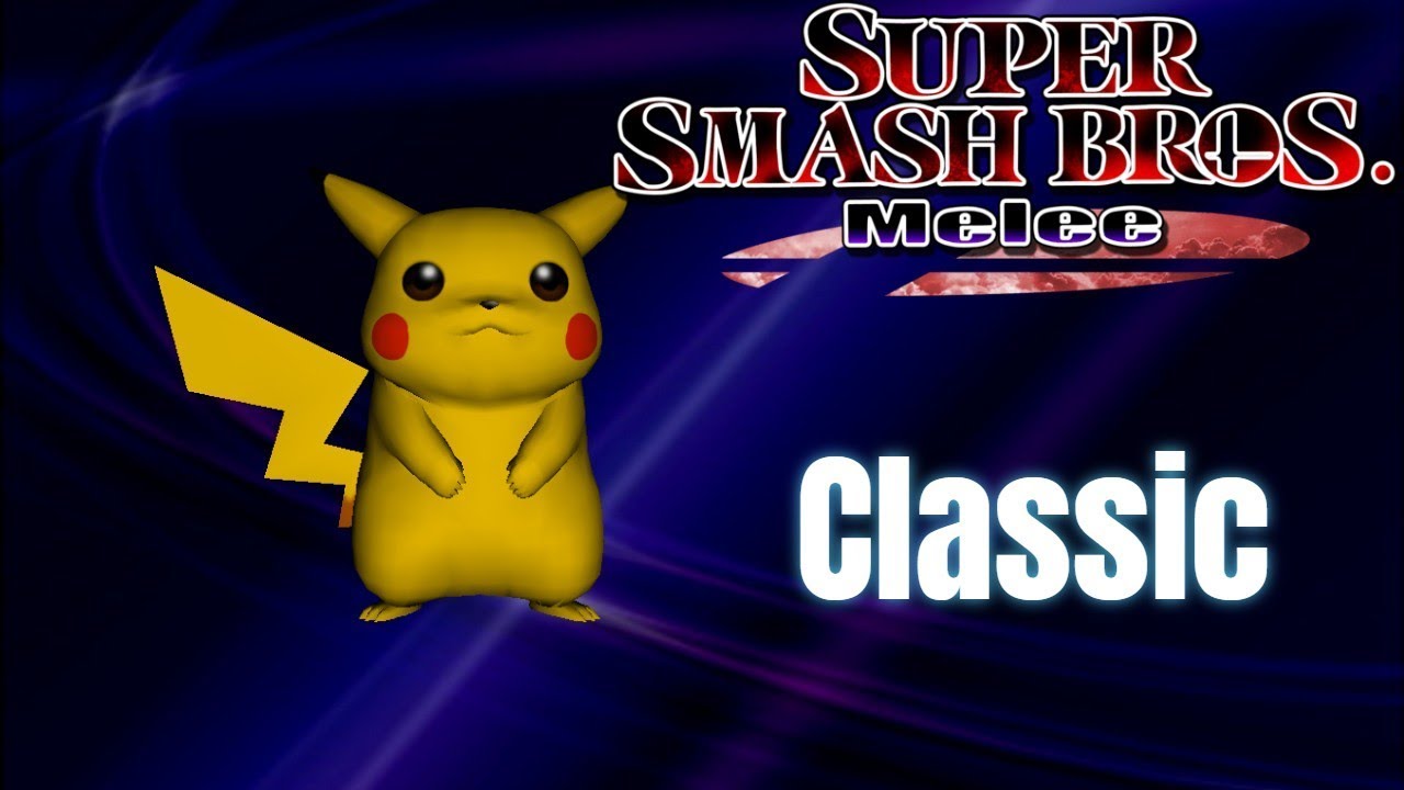 Super Smash Bros. Melee - Episode 8 - Classic: Pikachu - YouTube