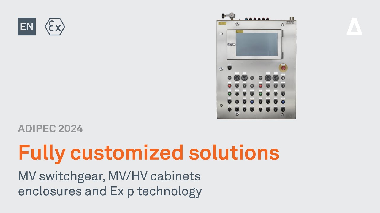 BARTEC at ADIPEC 2024 | Fully Customized Solutions | EN | BARTEC - YouTube