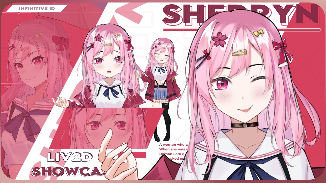 【Live2D Model Showcase】Sherryn📎🎀🌸 - YouTube