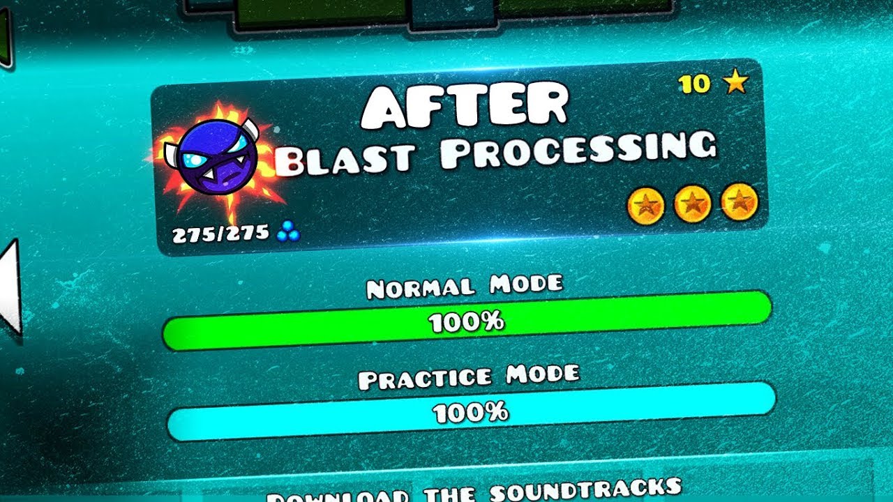 AFTER BLAST PROCESSING!! - GEOMETRY DASH 2.11!! - YouTube