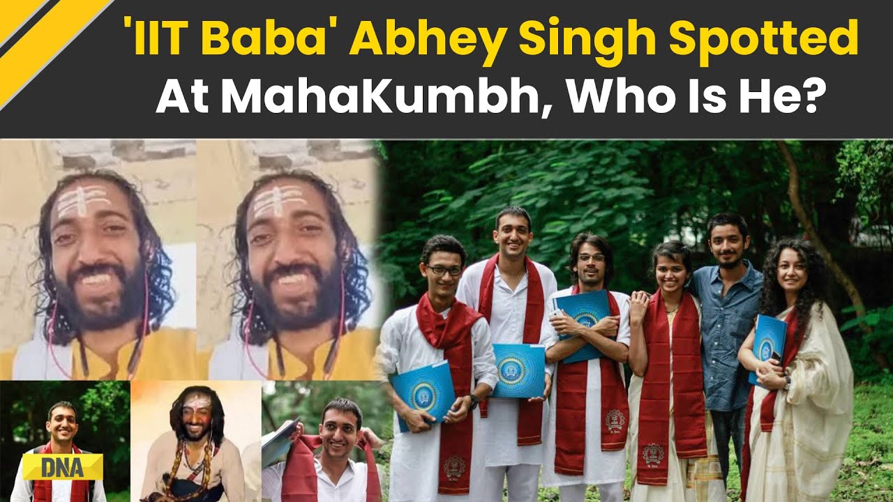 'IIT Baba' At MahaKumbh: Who Is Abhey Singh, An Aerospace Engineer From ...