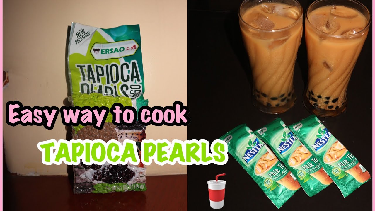HOW TO COOK TAPIOCA PEARLS 🥤 - YouTube