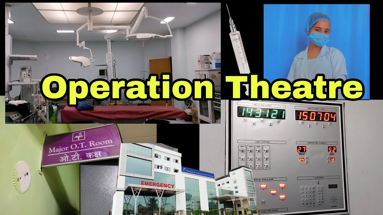 OPERATION THEATRE || OT WARD /ROOM.. Inside the Operation Theatre # ...