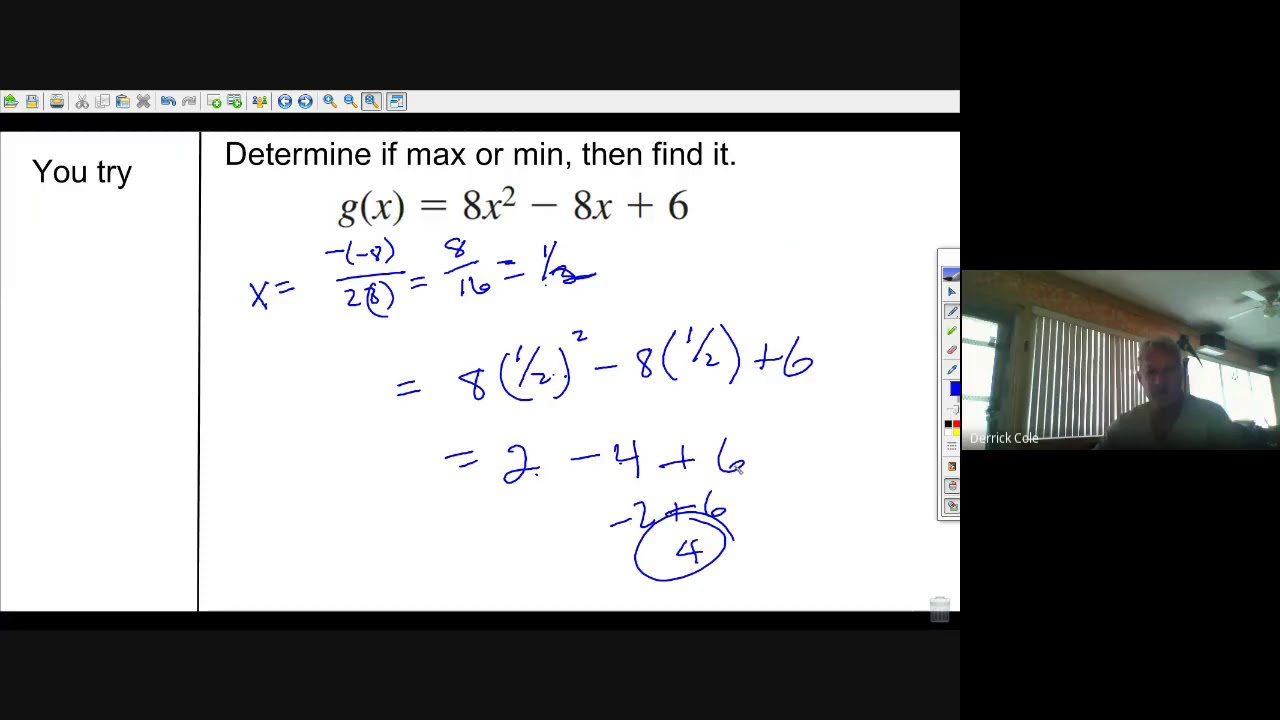 Algebra 1 8 3 Day 2 Lesson - YouTube